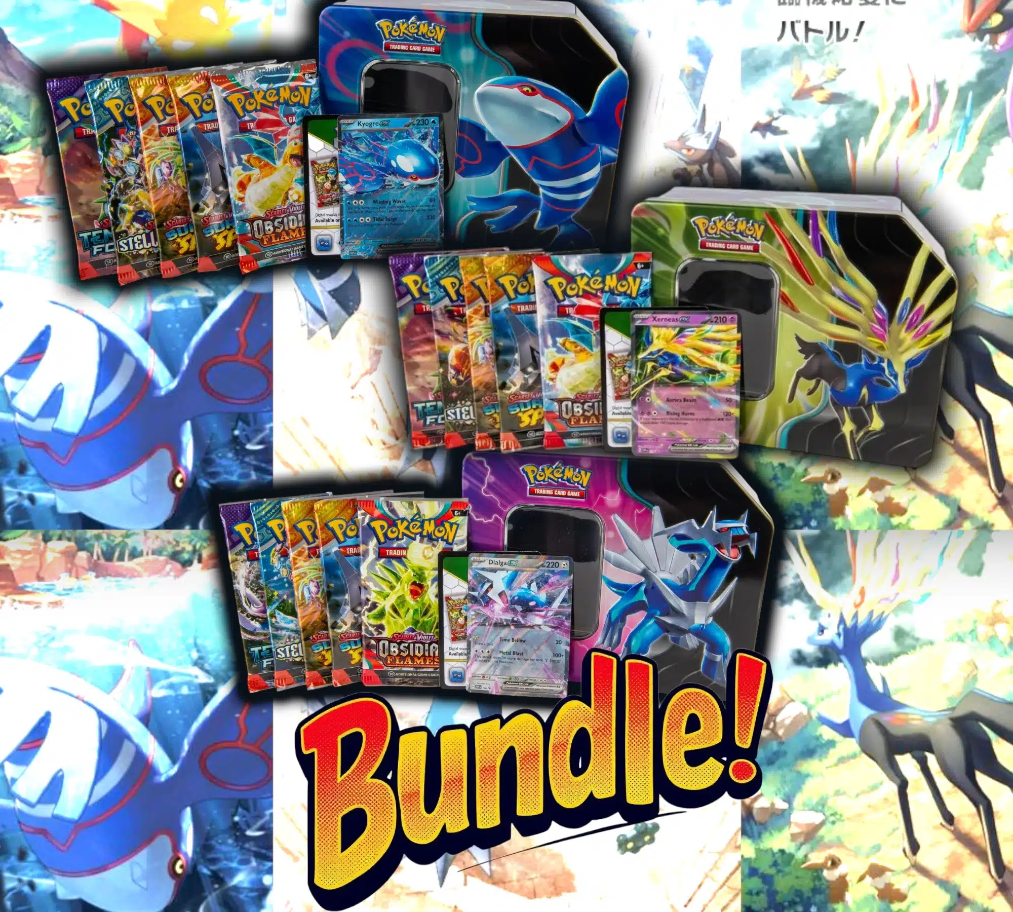 Bundle Azure Legends Tins Set (Trio) – Inevitable